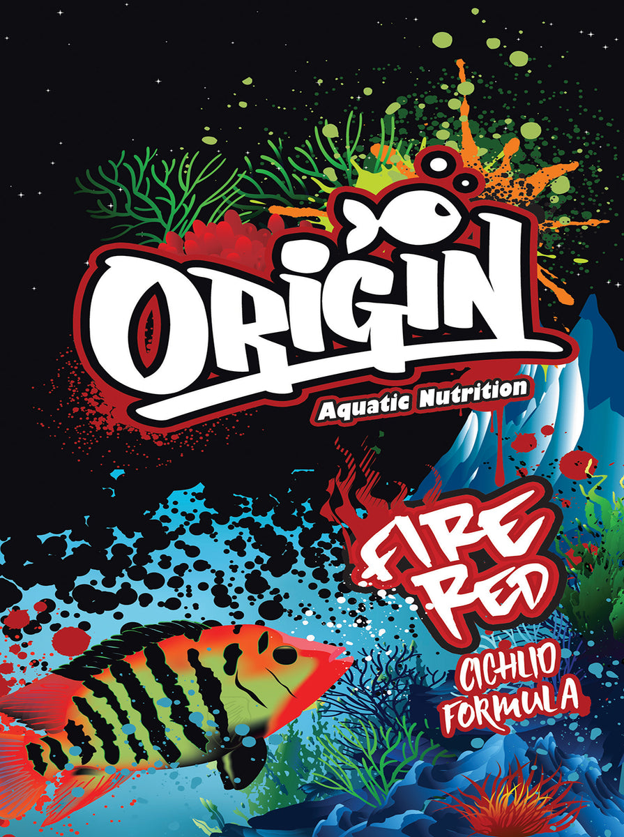 Fire Red Cichlid Formula – Origin Aquatic Nutrition